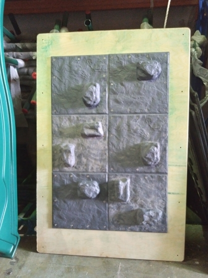 CL8 Tiled Plywood Climbing Panel Kit - Half (1200mm x 800mm) - by ...