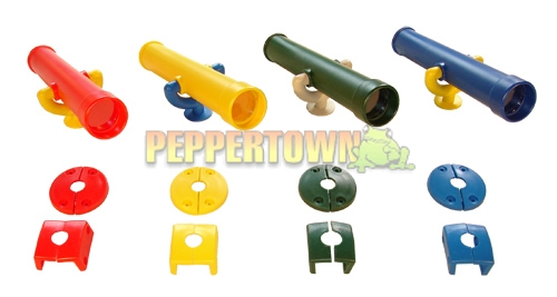 Playground Telescope- RED - by PEPPERTOWN online store