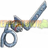 Crossbeam Swinging Pigtail Hook - Double Beam (EACH) - by PEPPERTOWN ...