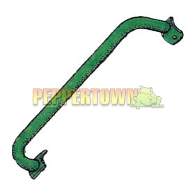 Powdercoated Galvanised Steel Handle RED (curved plates) - by ...
