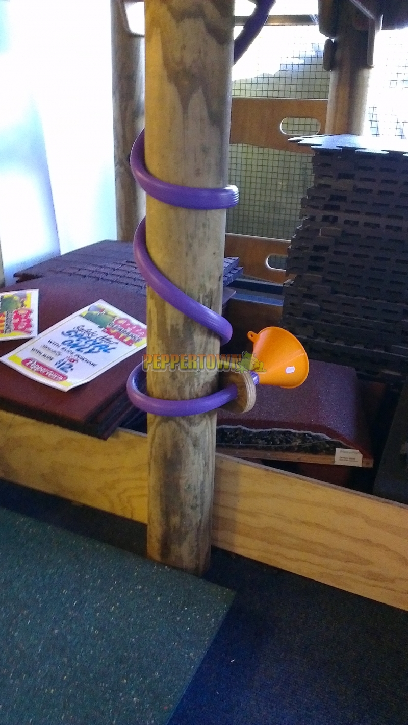 Telephone Tube- Clear w Yodelling Horn and anchors - Clear 3m - by ...