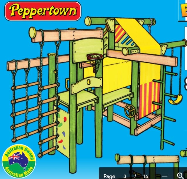 BC1 Beachcomber Play Fort - by PEPPERTOWN online store