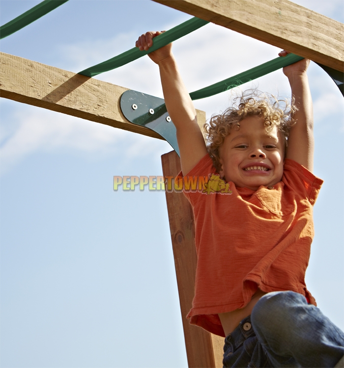 DIY Monkey Bars Kit - Set of 6 with Hardware - by PEPPERTOWN online store