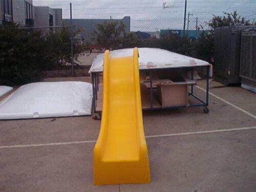 2.5m Fibreglass Wave Slide (suits 1200mm deck) - by PEPPERTOWN online store