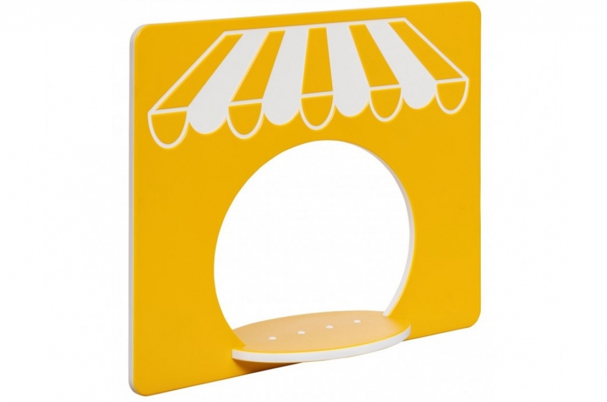 HDPE Play Panel Shop Window - Yellow - by PEPPERTOWN online store