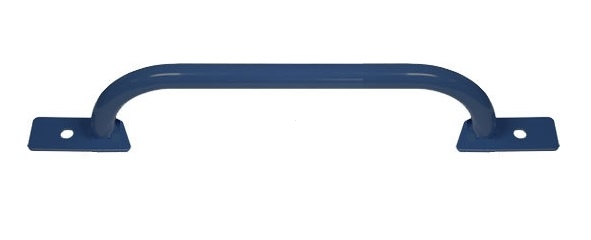Powdercoated Steel Grab Handle BLUE - 600mm Long - by PEPPERTOWN online ...